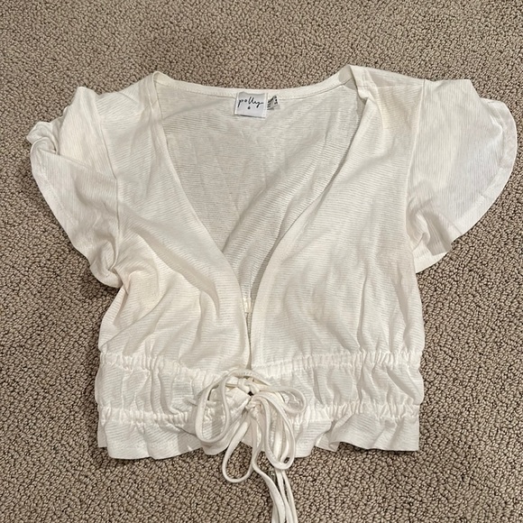 Princess Polly | Tops | Princess Polly Tie Top | Poshmark